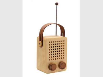 Wooden radio, une radio écologique et design