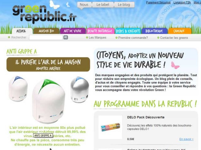 Green Républic : une e-boutique pour les consom'acteurs