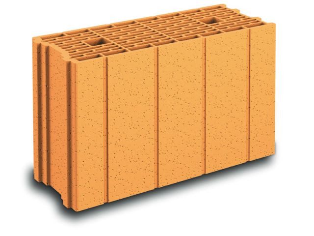 Innovation, une brique en terre cuite de 20 cm avec R = 1,32 m2.K/W