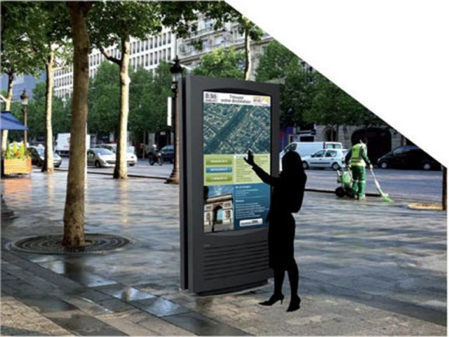 Le mobilier urbain intelligent s'invite à Paris