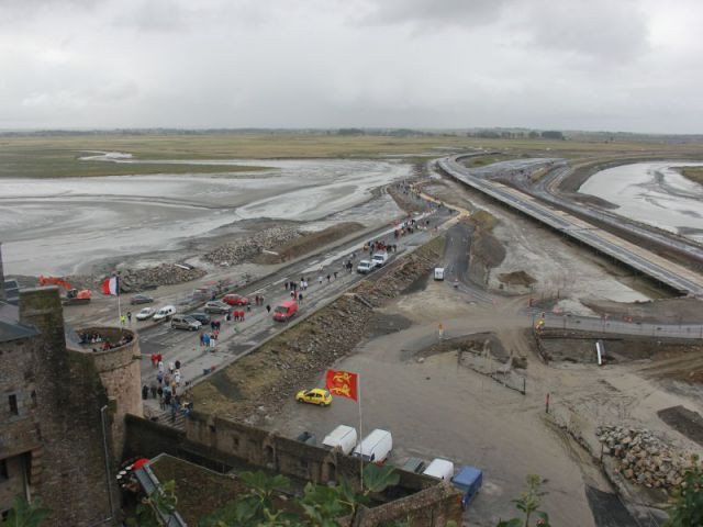 Mont-Saint-Michel : l'ouverture du pont-passerelle est imminente
