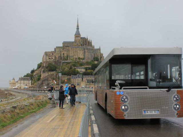 Mont-Saint-Michel : l'ouverture du pont-passerelle est imminente