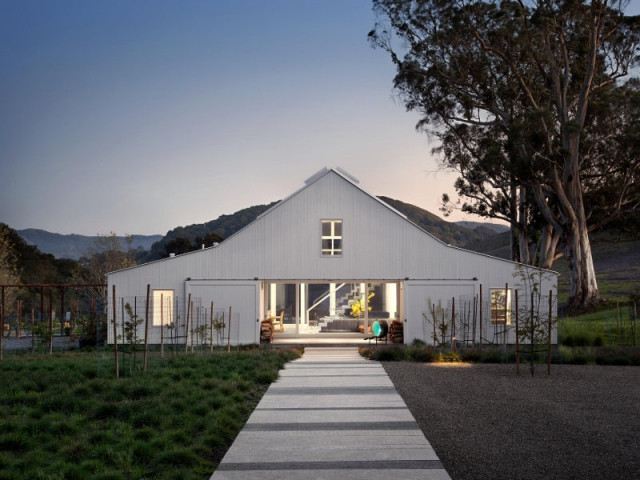 1 vieux ranch américain transformé en maison écologique