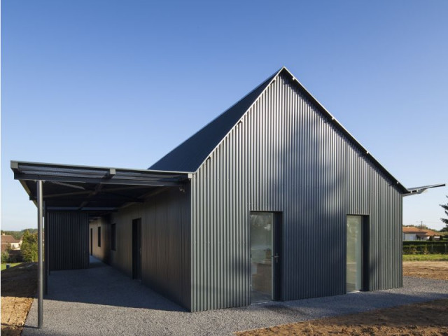 Maison En Tole Moderne | Ventana Blog