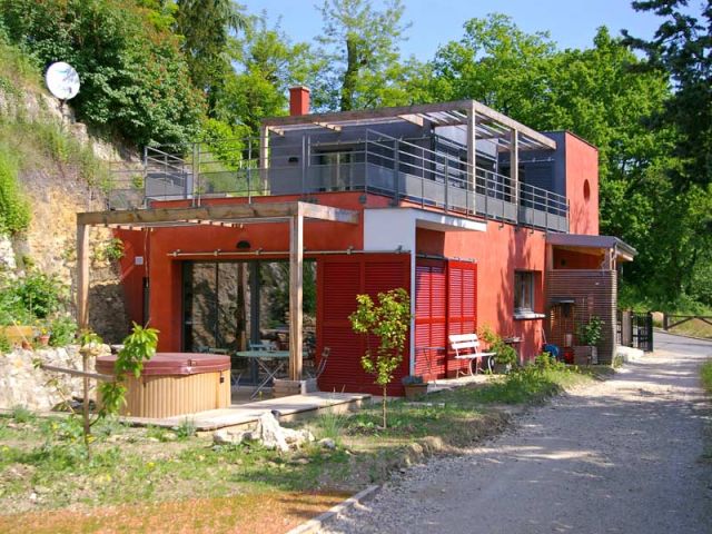 Ces maisons qui osent la couleur... - Maison à part