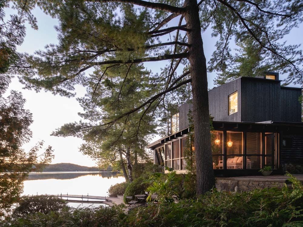 1 chalet rustique savamment modernisé et sublimé